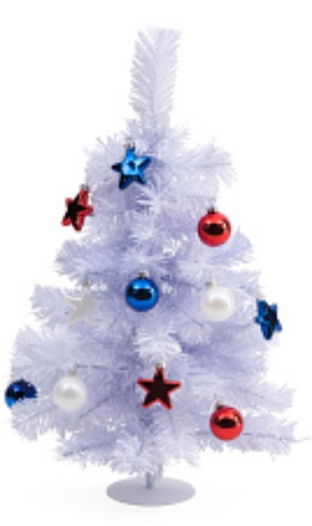 Holiday | Americana Tree With Ornaments | Poshmark